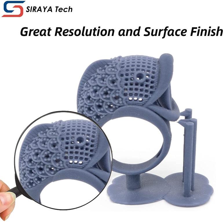 Siraya Tech Fast ABS-Like 3D Printer Resin 405nm UV-Curing Non-Brittle High Precision 3D ...