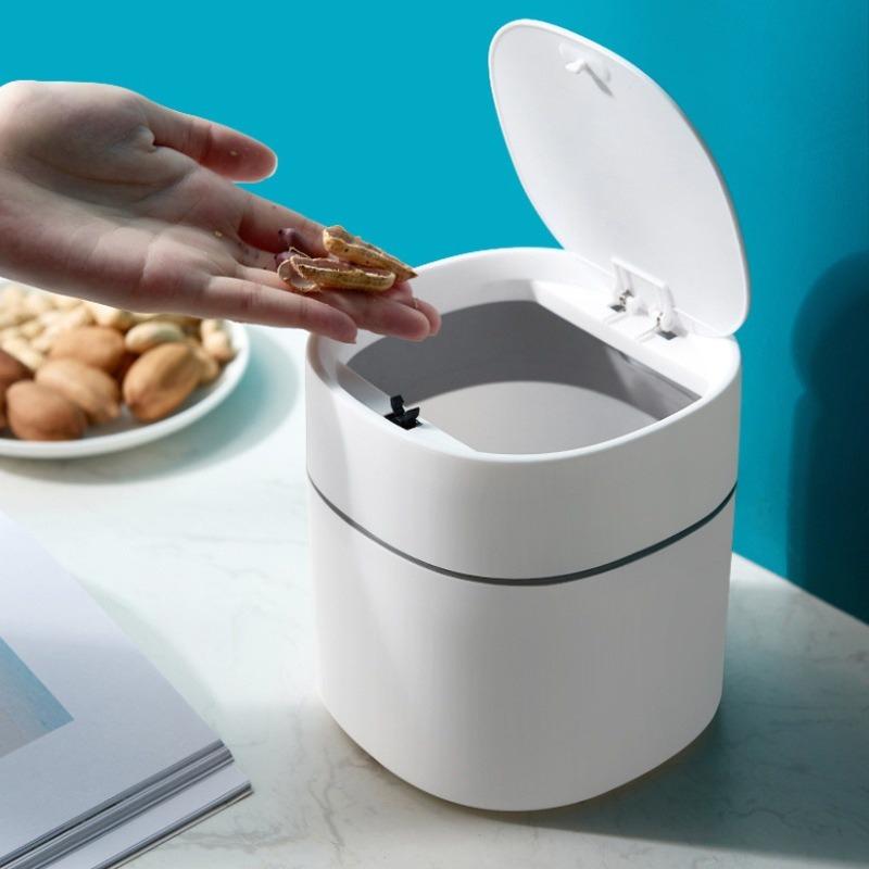 SOLID COLOR DESKTOP DUSTBIN/ TABLE MINI DUSTBIN/PORTABLE MINI DUSTBIN ...
