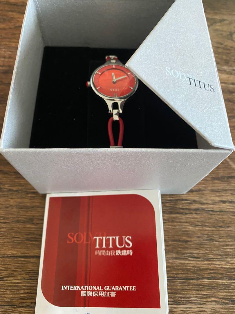 SOLVIL TITUS Lady Watch 鐵達時女裝手錶, 家庭電器, 熱水爐及淋浴設備 - Carousell