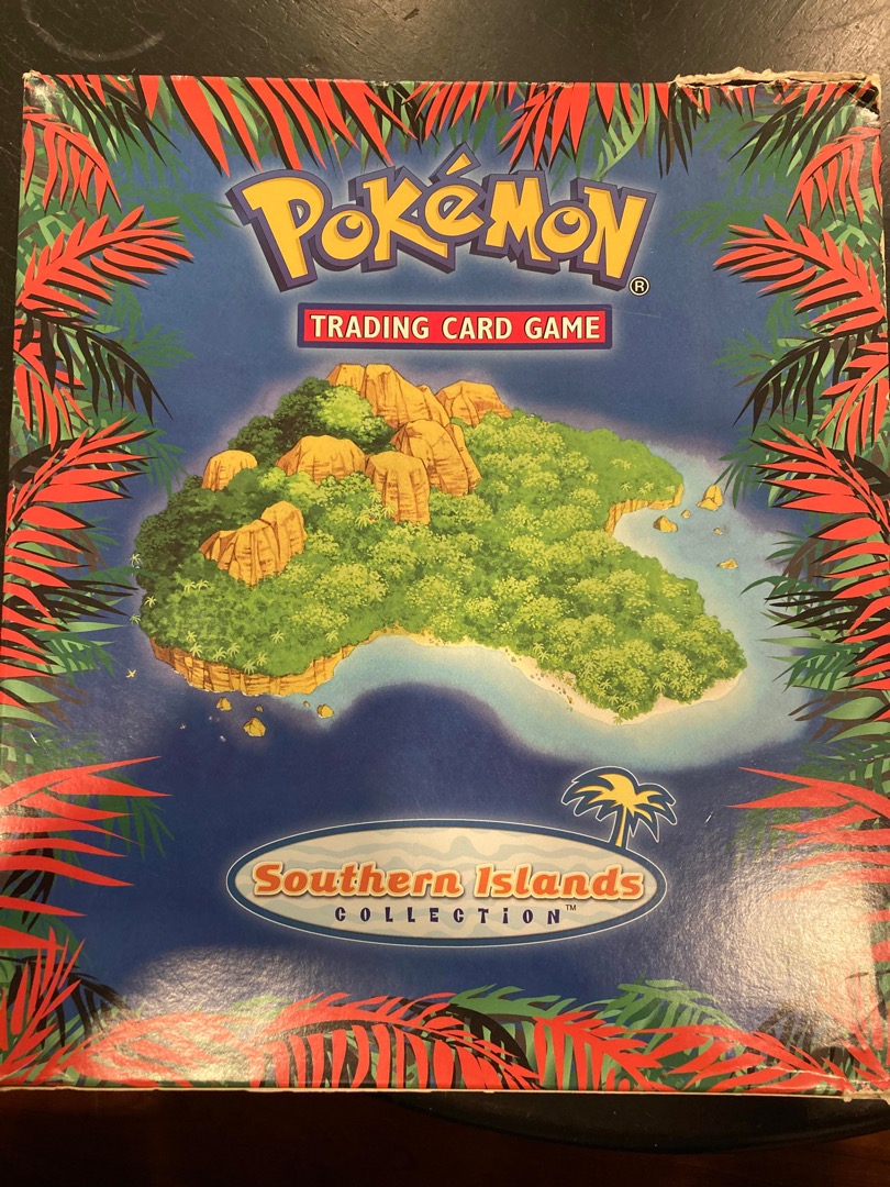 Southern Islands Complete Pokemon TCG Set with Binder and Box Cards Mew ...