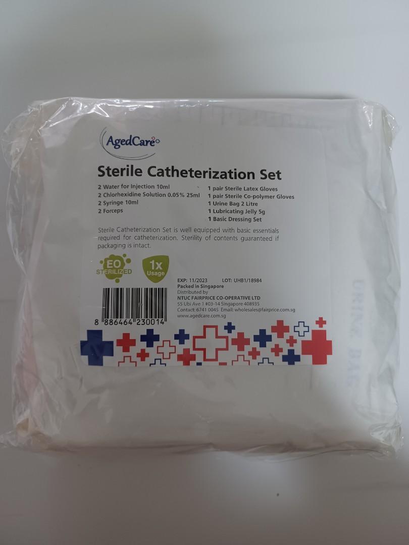 Sterile catheterization set (Male), Health & Nutrition, Medical ...