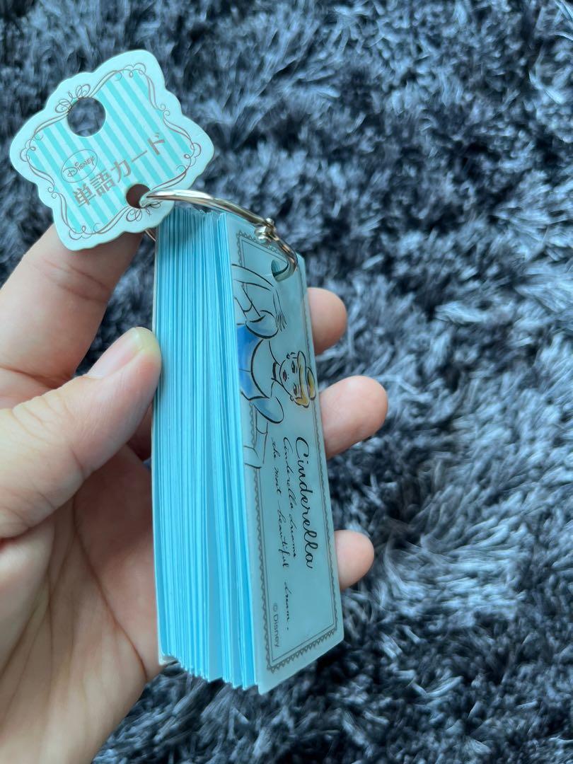 Sun-Star Disney Cinderella Key Ring Words Card/memo card, Hobbies ...