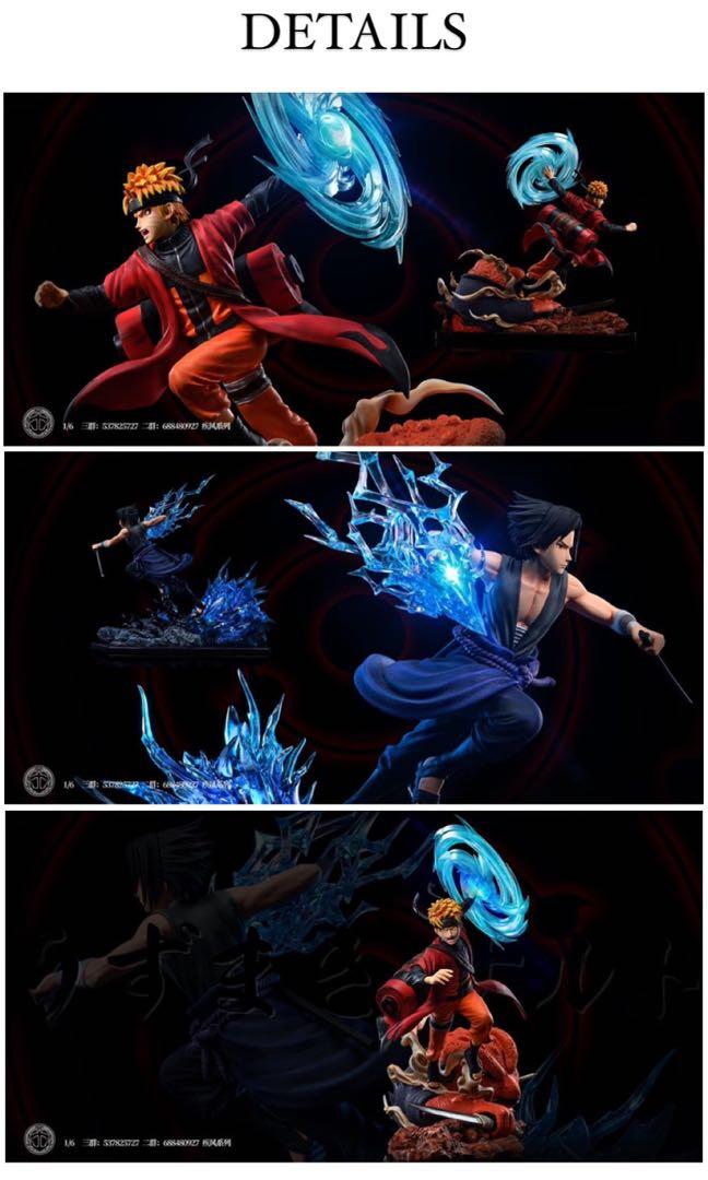 Surge Studio - Naruto Vs Sasuke, Hobbies & Toys, Toys & Games on Carousell