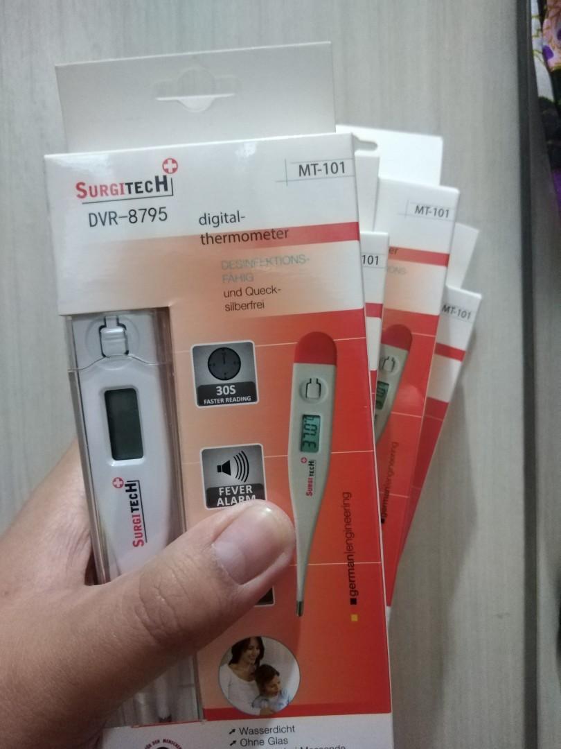 Surgitech Digital Thermometer, Health & Nutrition, Thermometers on ...