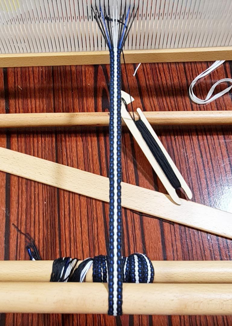 Table loom -beginner loom, rigid heddle loom, hand weaving, band loom ...
