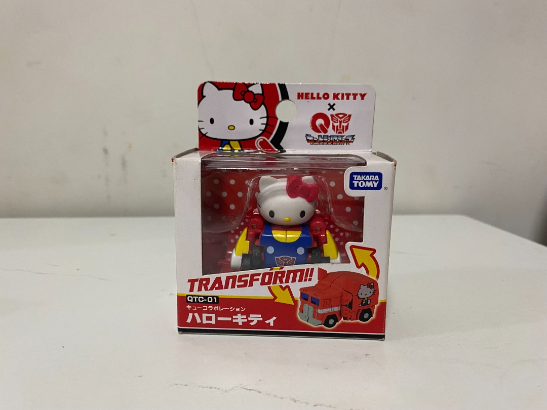 Takara Tomy Hello Kitty x Transformer 變形金剛 車仔, 興趣及遊戲, 玩具 & 遊戲類 - Carousell