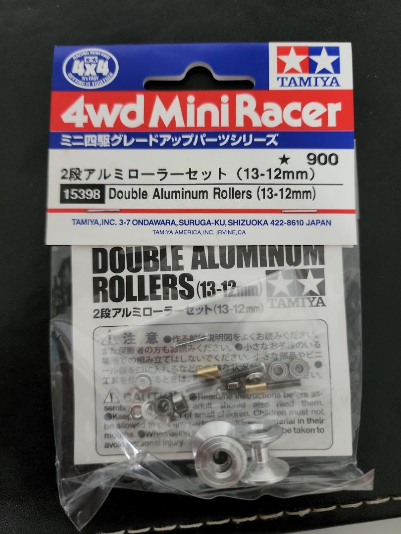 Tamiya Double Aluminium Rollers (13-12mm), Hobbies & Toys, Toys & Games ...
