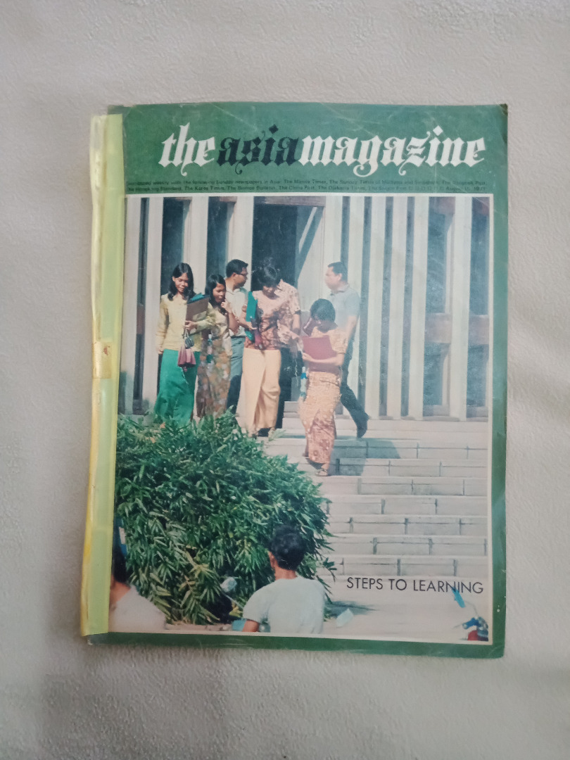 The Asia Magazine August 1971, Hobbies & Toys, Books & Magazines ...