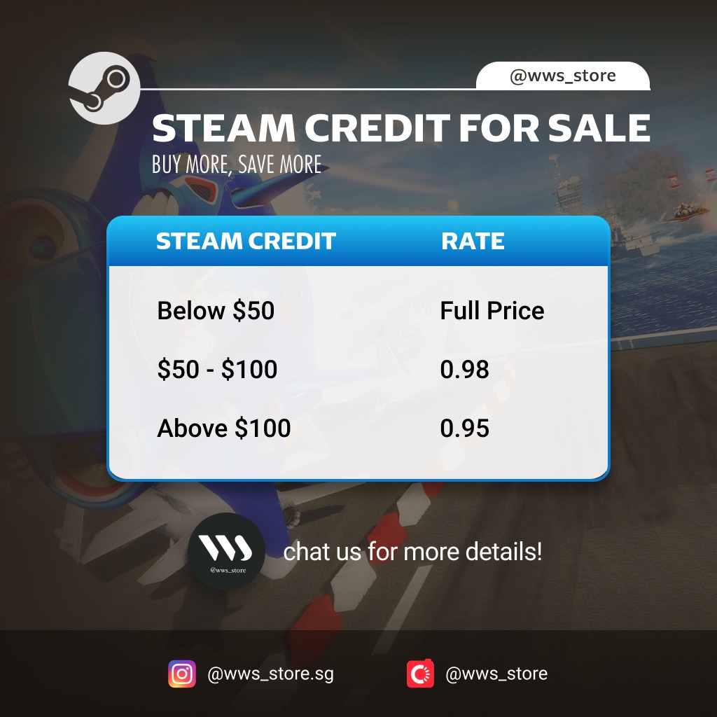 Top Up Steam Wallet Balance (All Region & Currency Available), Video ...