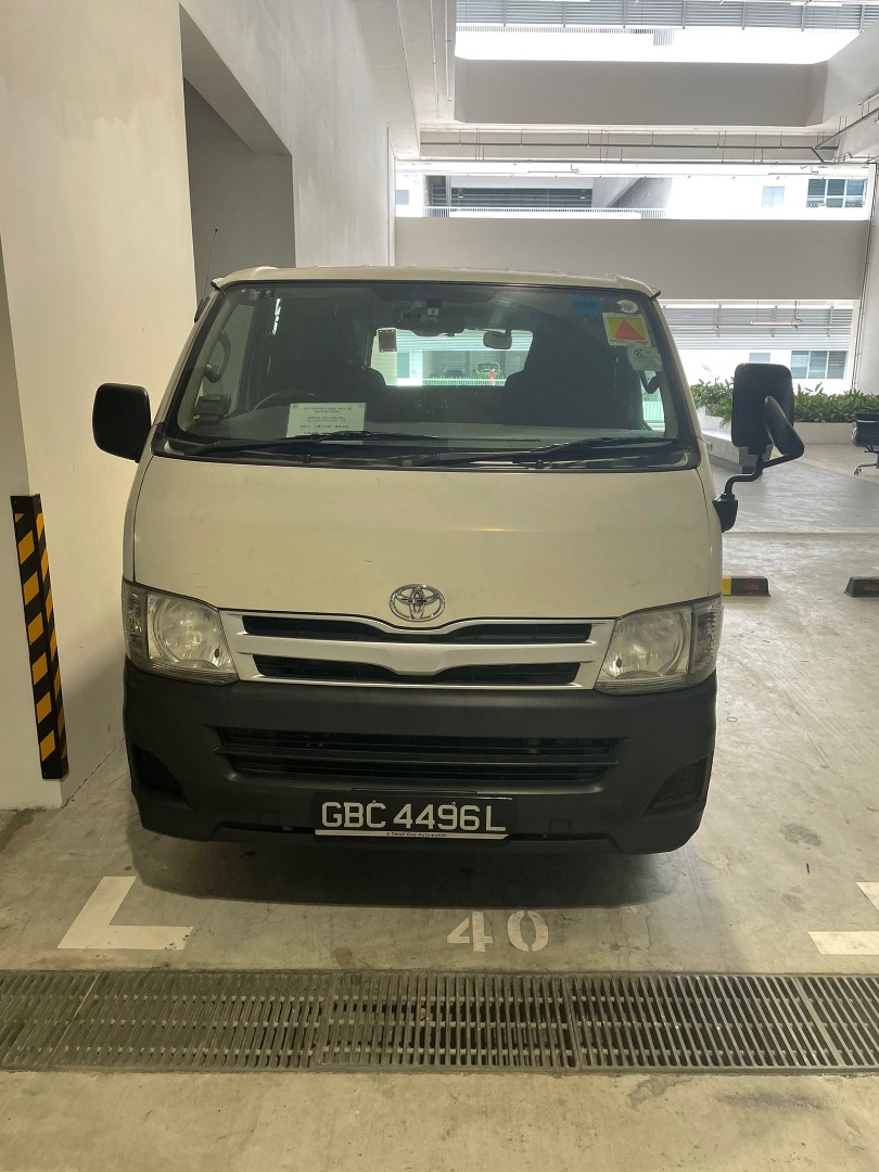 Toyota Hiace for Rent, Cars, Car Rental on Carousell