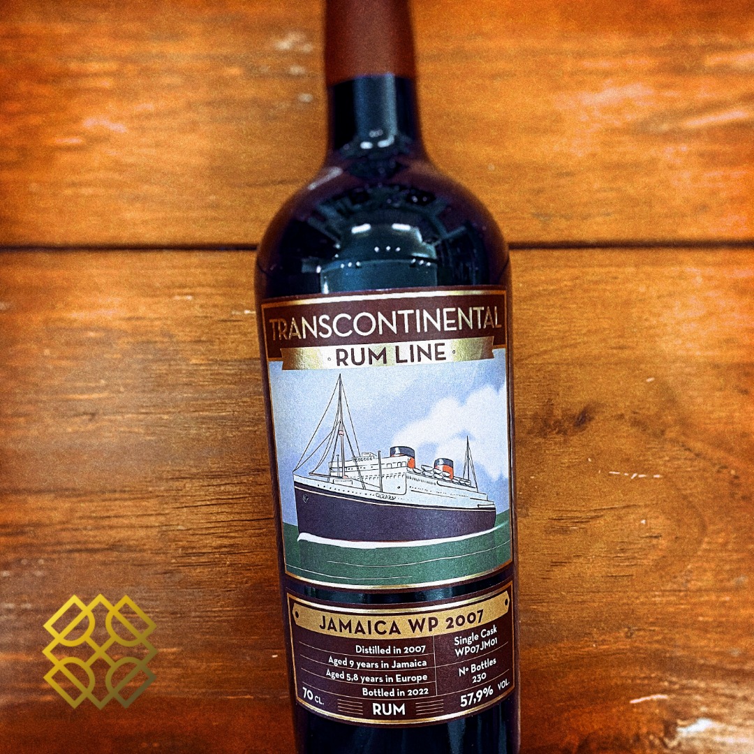 Transcontinental Rum Line - Jamaica Worthy Park 14YO 2007/2022, 57.9% ...
