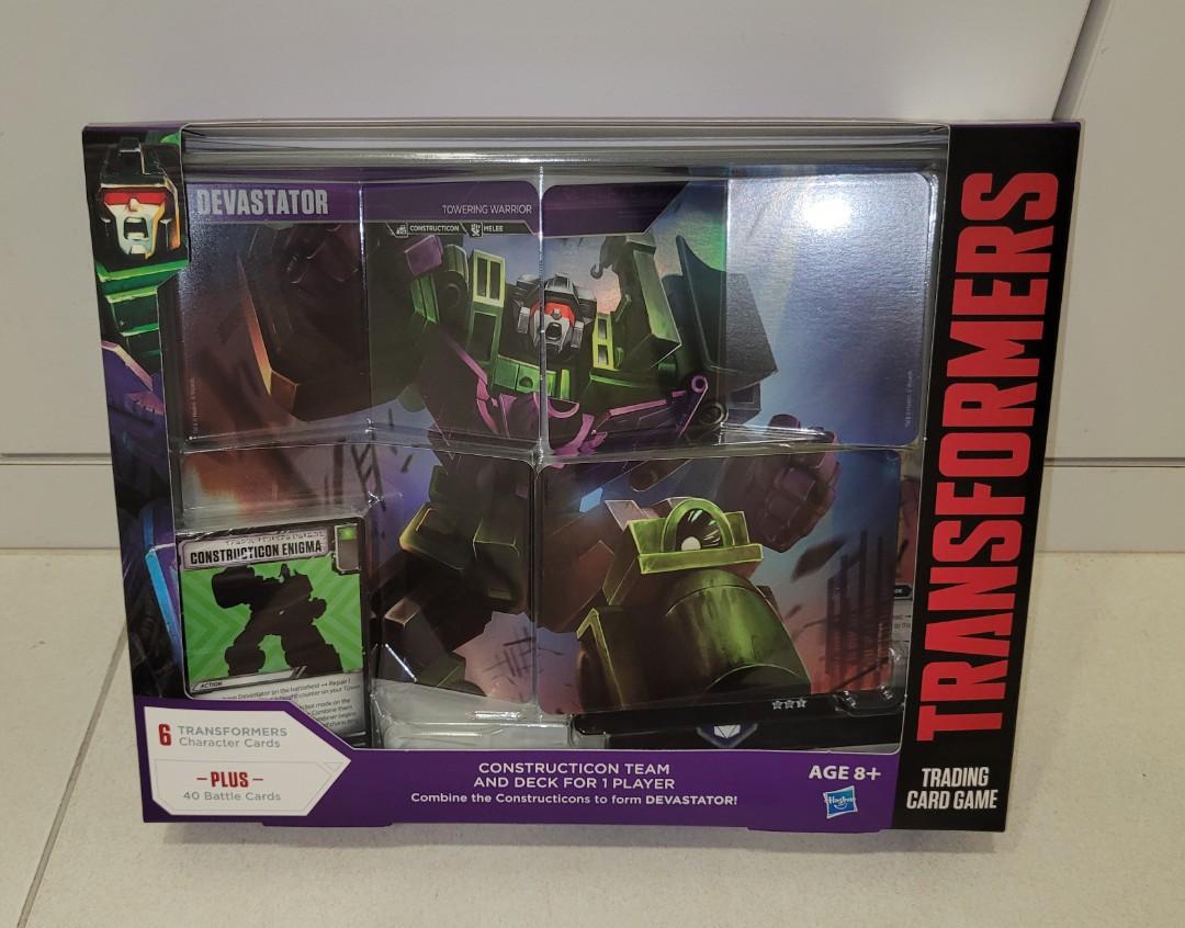 Transformers TCG Constructicon Devastator deck trading card game ...