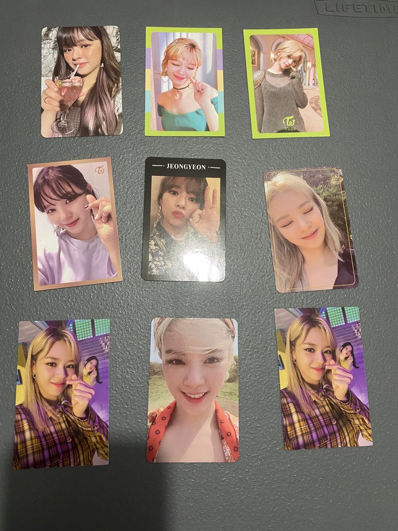 Twice Jeongyeon Photocards, Hobbies & Toys, Memorabilia & Collectibles ...