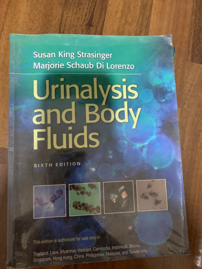 Urinalysis and Body Fluids Sixth Edition Strasinger, Di Lorenzo ...