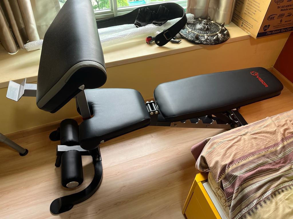 Vigor heavy duty Exercise/gym/weight Bench, Sports Equipment, Exercise ...