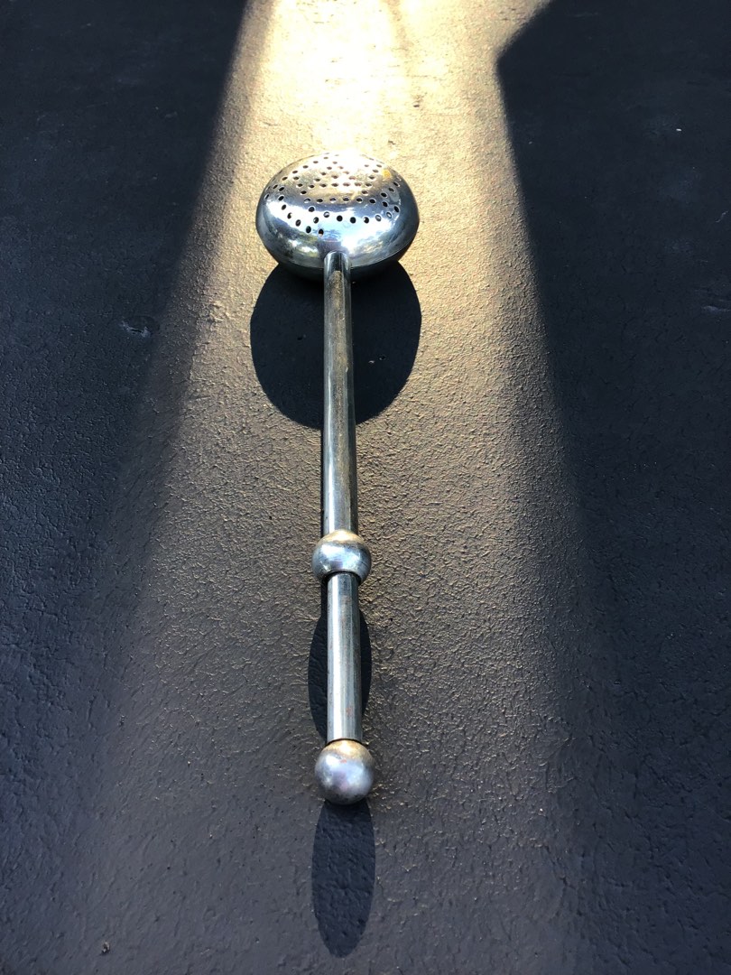 Vintage German BAUHAUS style silver plate Mechanical Tea Infuser ...