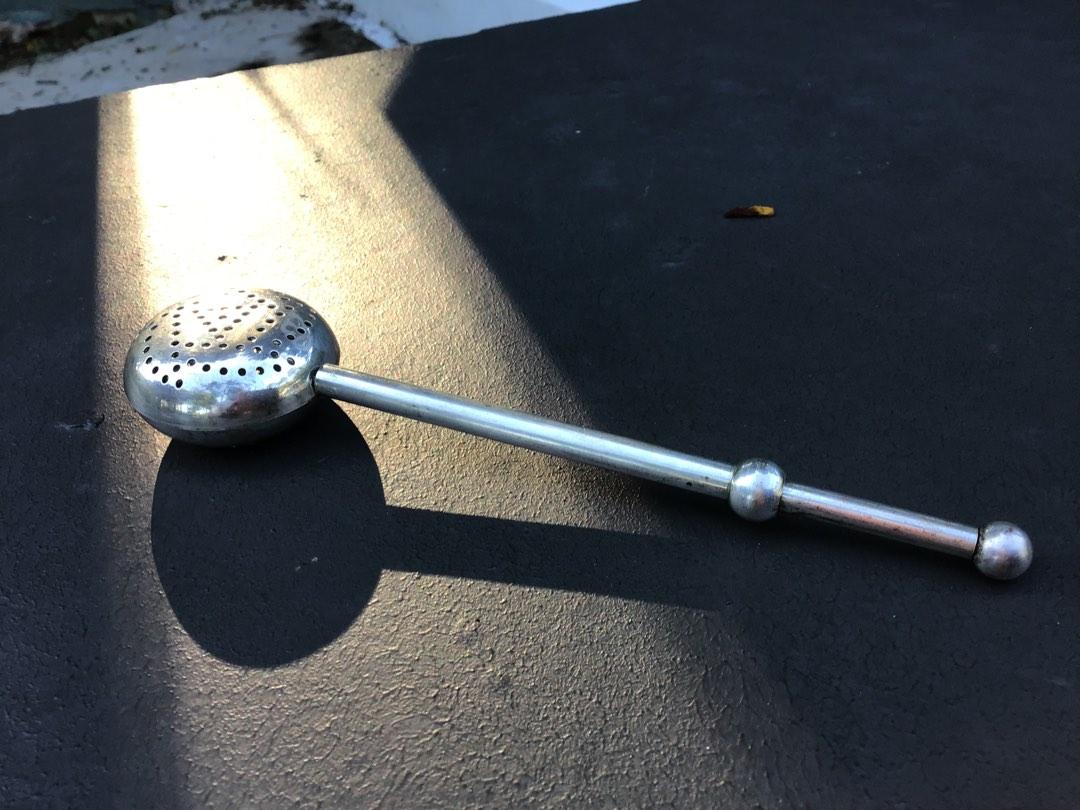 Vintage German BAUHAUS style silver plate Mechanical Tea Infuser ...