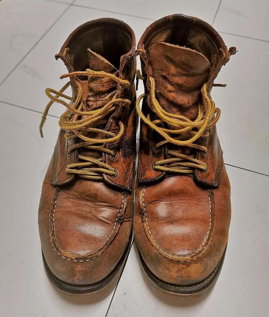 Vintage Red Wing 875 90s Dog Carved Redwing Red Wings Irish Setter, Men ...