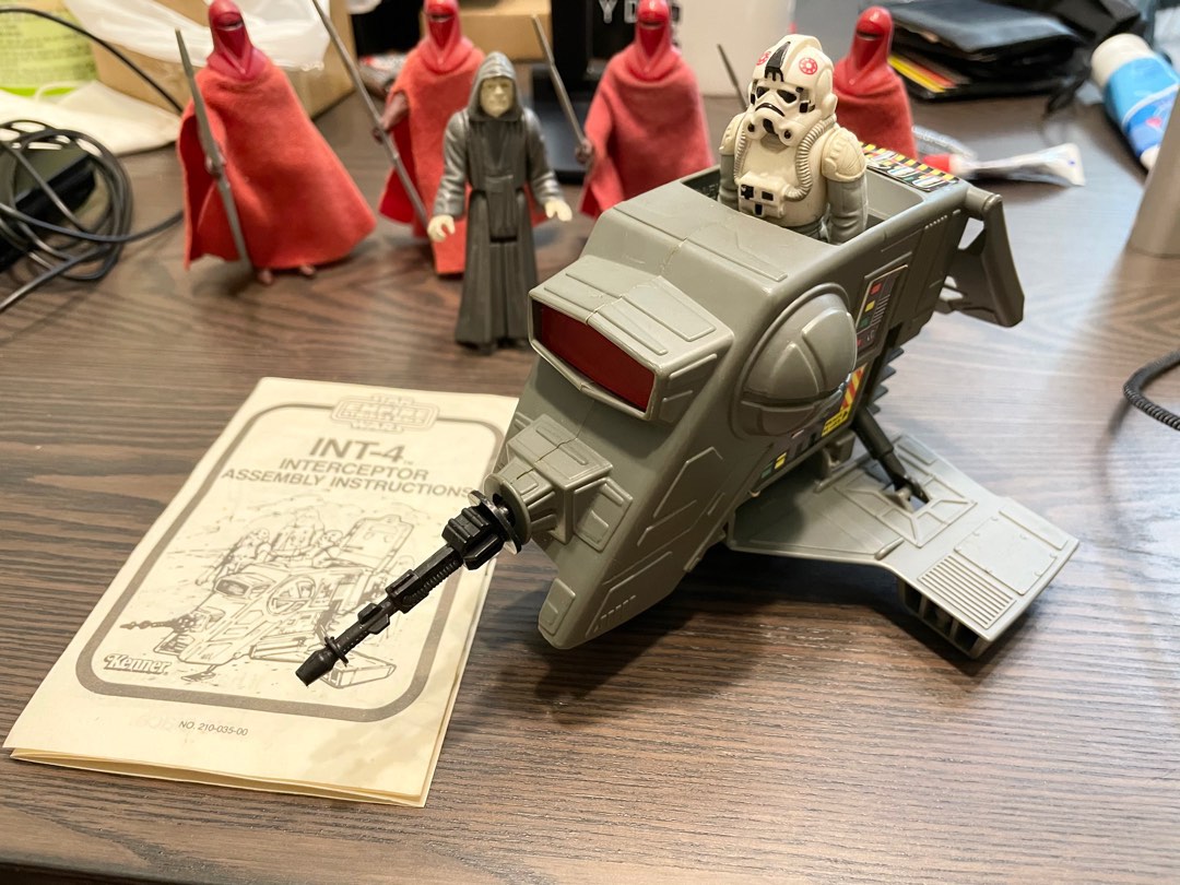 Vintage Star Wars Kenner INT-4 Interceptor, Hobbies & Toys, Toys ...