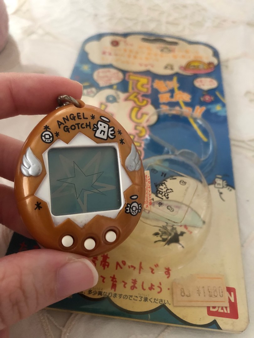 Vintage Tamagotchi from Japan Angelgotch version, Hobbies & Toys, Toys ...