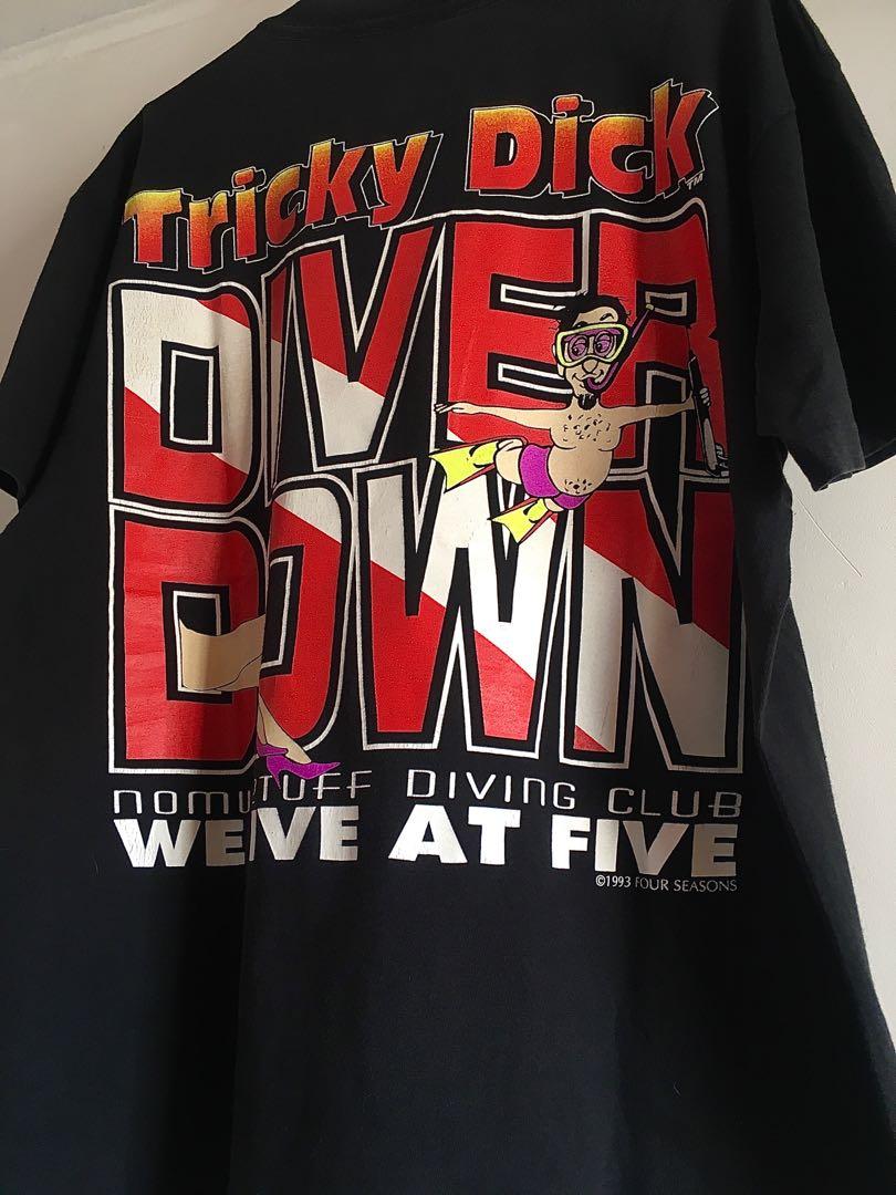Vintage Tricky Dick 1993, Men's Fashion, Tops & Sets, Tshirts & Polo Shirts on Carousell