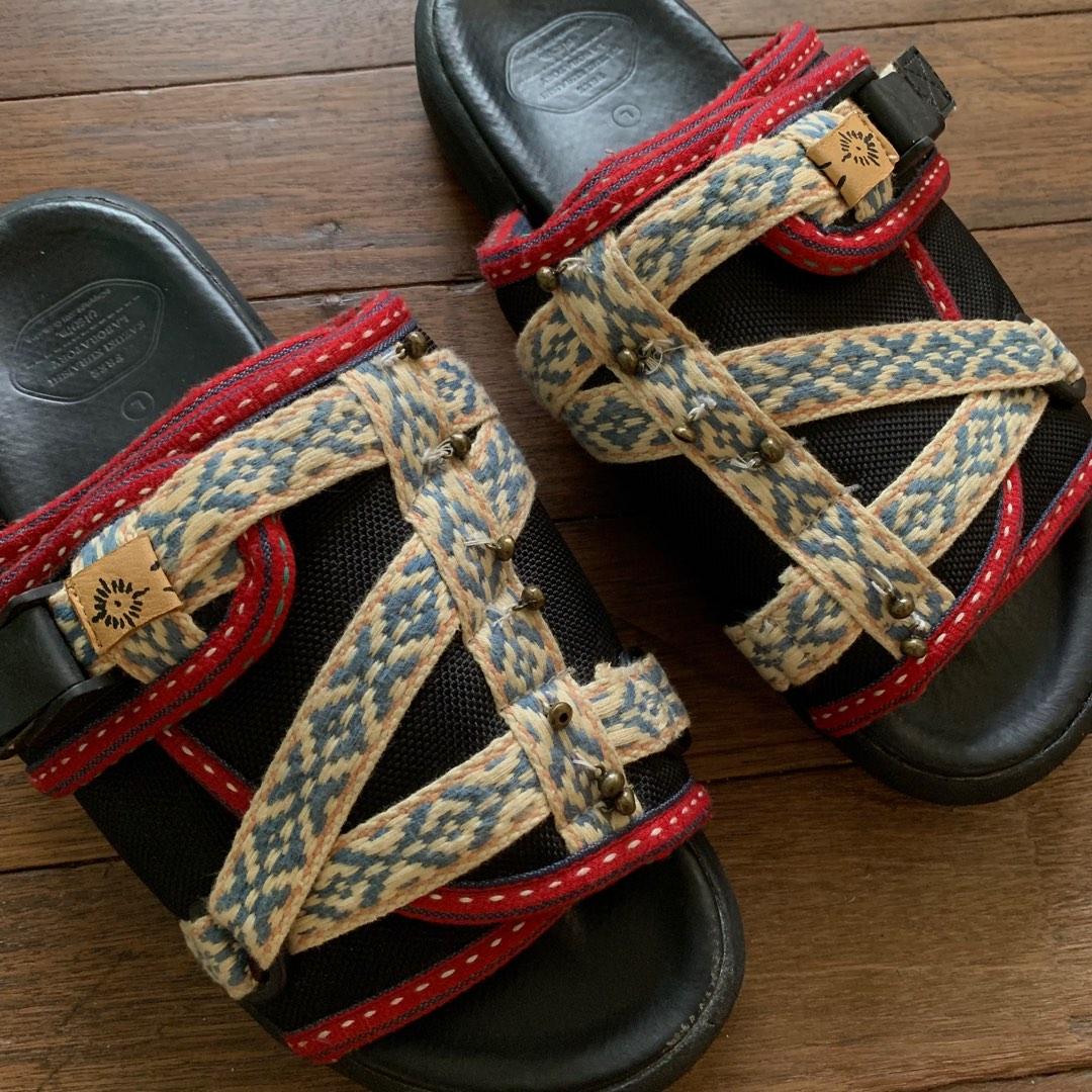 Visvim Christo Bell Sandals, Men's Fashion, Footwear, Slippers & Slides ...