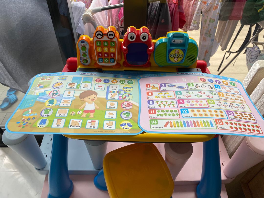 Vtech preschool learning table, Babies & Kids, Infant Playtime on Carousell
