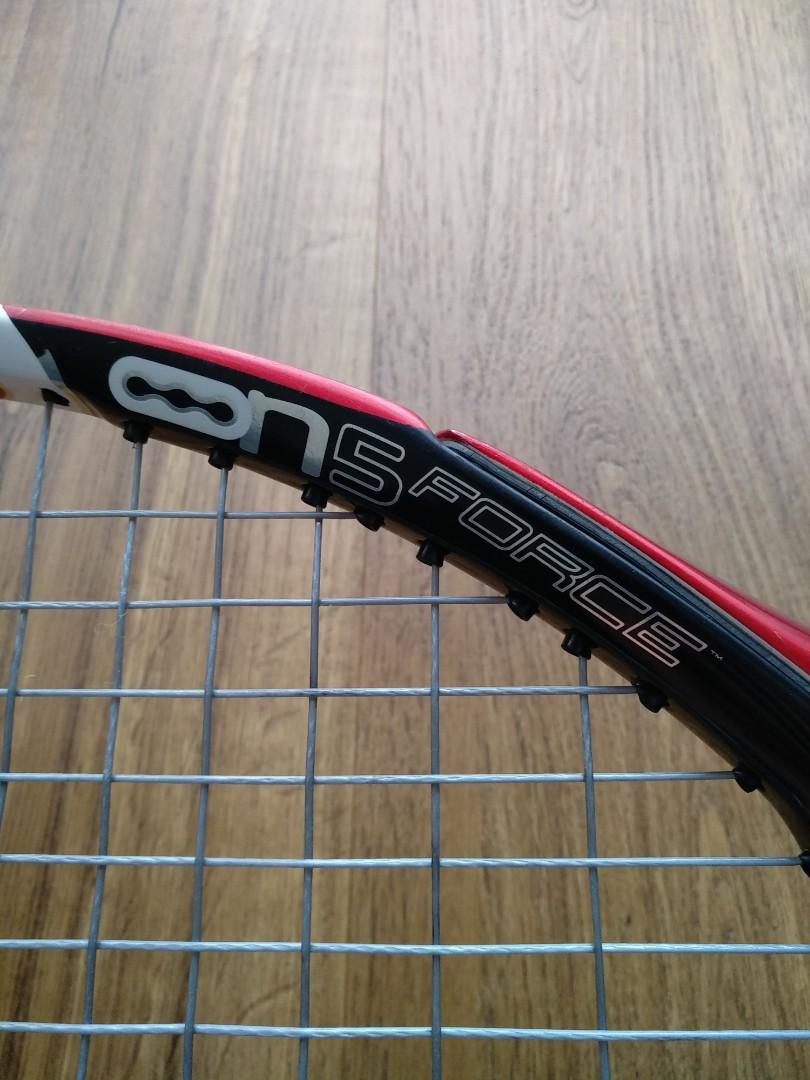 Wilson N Code N5 Force Tennis Racket, Sports Equipment, Sports & Games, Racket & Ball Sports on ...