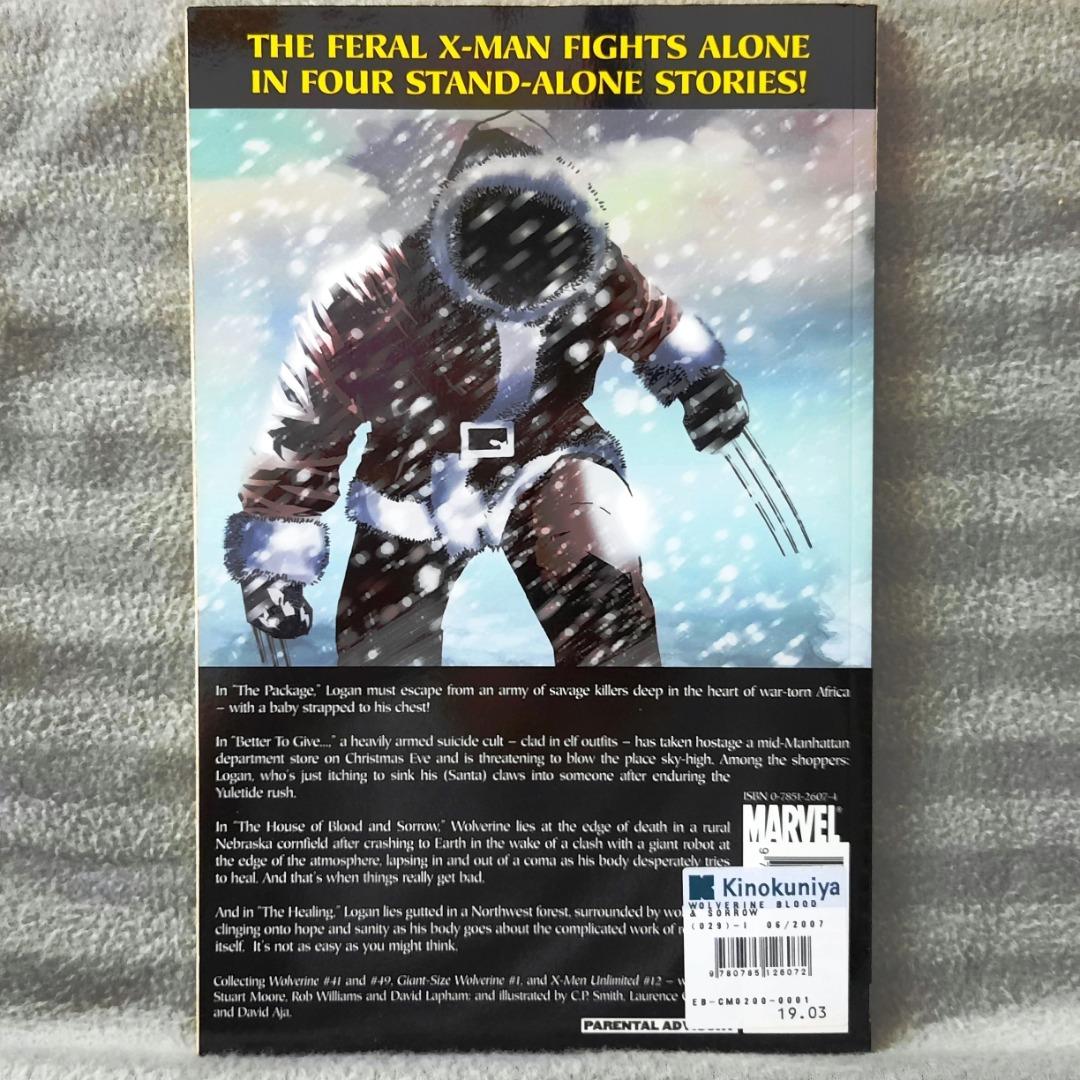 Wolverine: Blood and Sorrow TPB #1 1st Print (Marvel Comics) X-Men ...