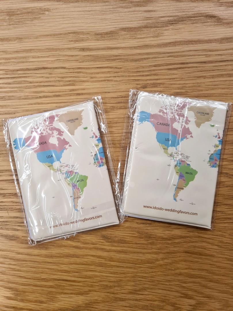 World map passport holder, Women's Fashion, Bags & Wallets, Wallets ...