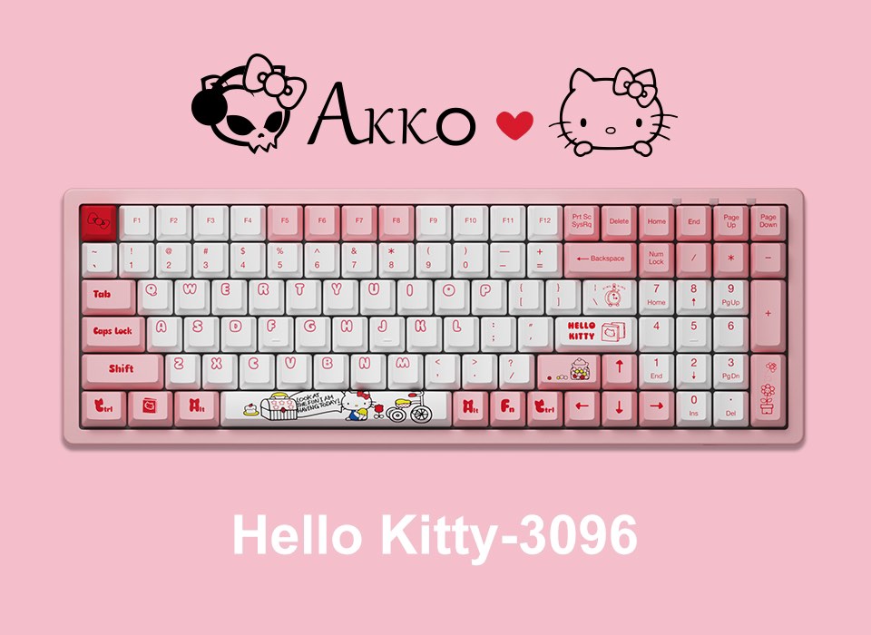 WTS Akko sanrio keyboard, Computers & Tech, Parts & Accessories ...
