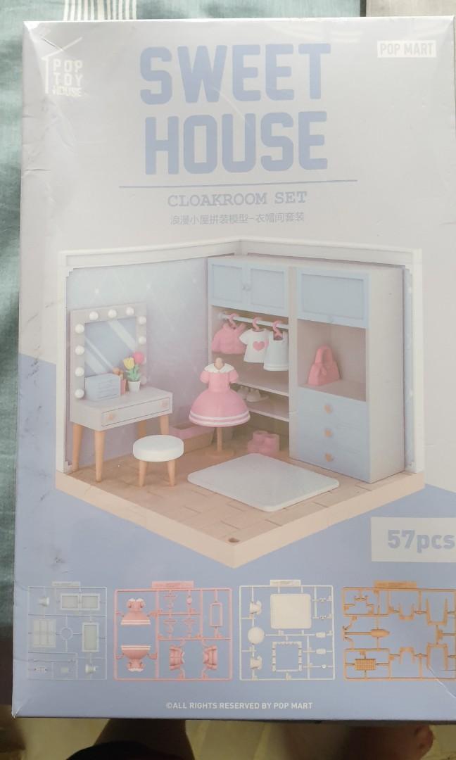 WTS Popmart Sweet House Cloakroom set, Hobbies & Toys, Toys & Games on ...