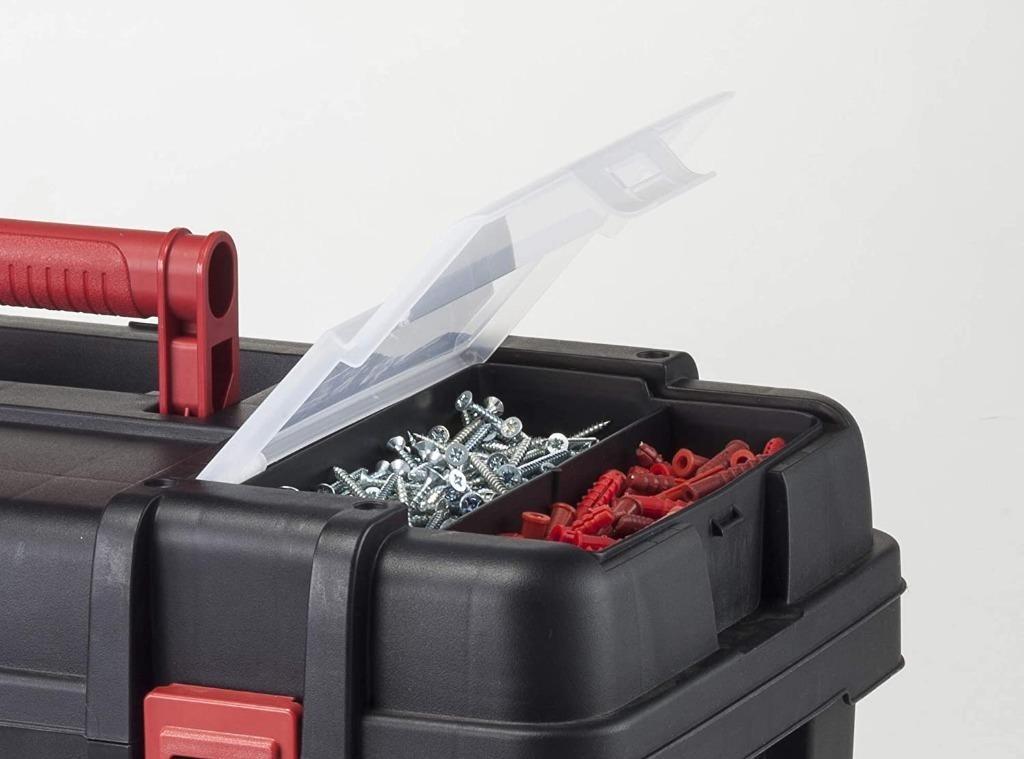 [YBR] Keter USA Classic Tool Box 19" Plastic Portable Organizer Tool ...