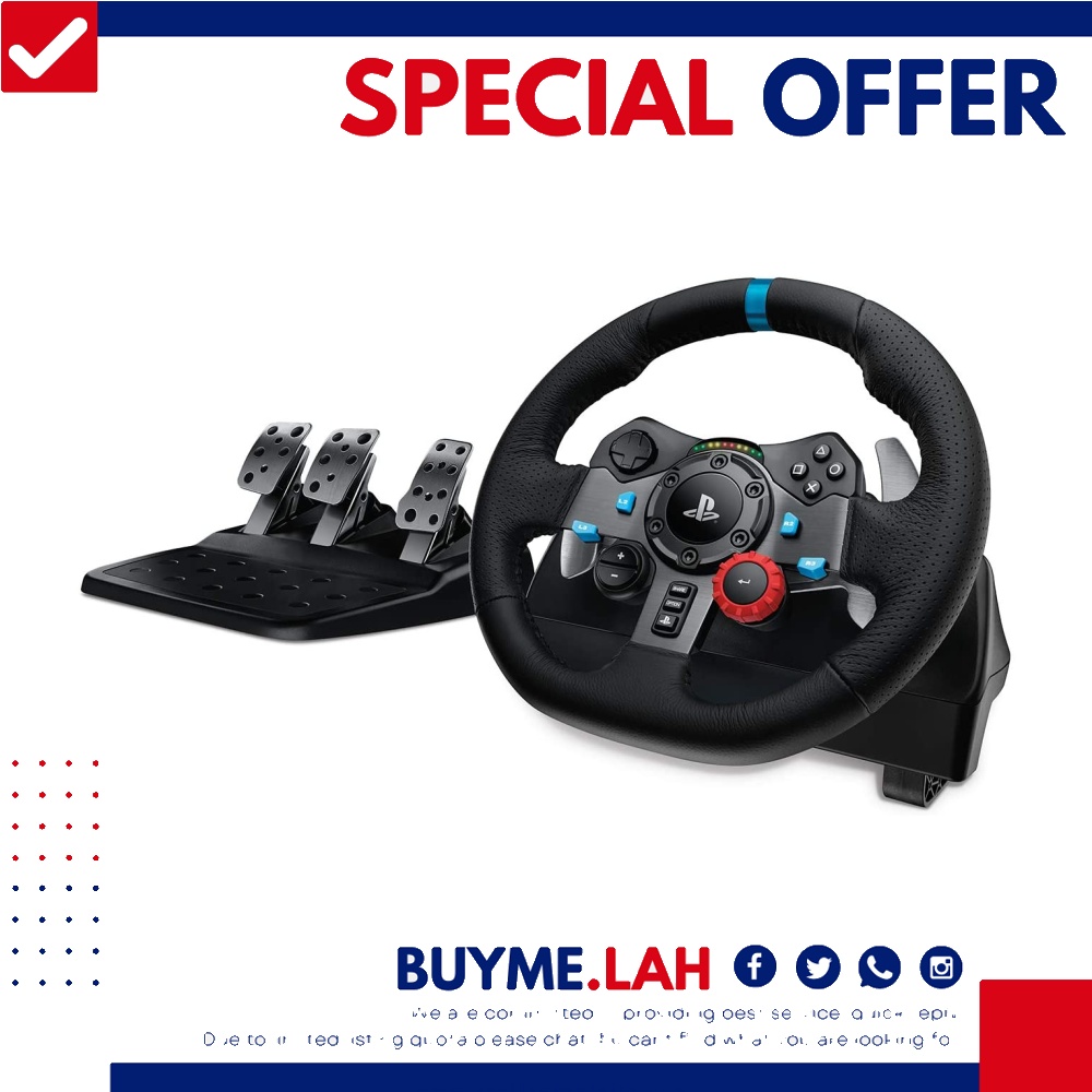 [YBR] Logitech Driving Force G29 Racing Wheel for PlayStation 4 and ...