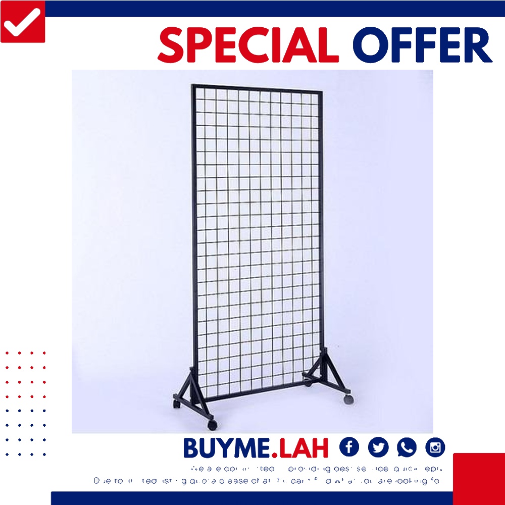 [YBR] Netting Frame - Display Stand -Wire Mesh -Display Rack / Vertical ...
