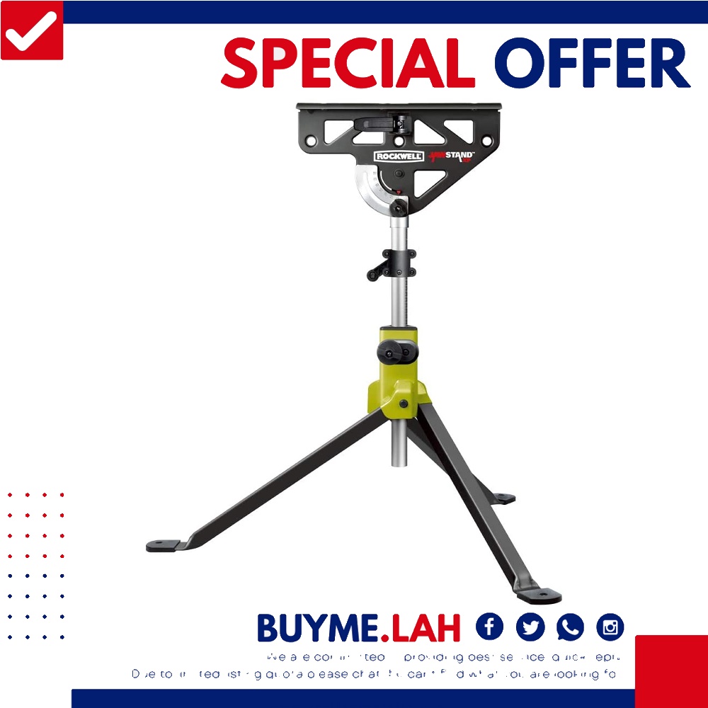 [YBR] Rockwell JawStand XP Work Support Stand, Furniture & Home Living ...