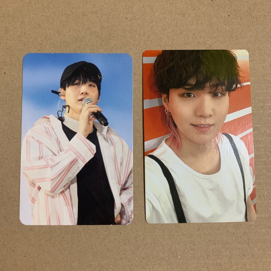 Yoongi - The Wings Tour & Butter JPFC (SET), Hobbies & Toys, Memorabilia & Collectibles, K-Wave ...