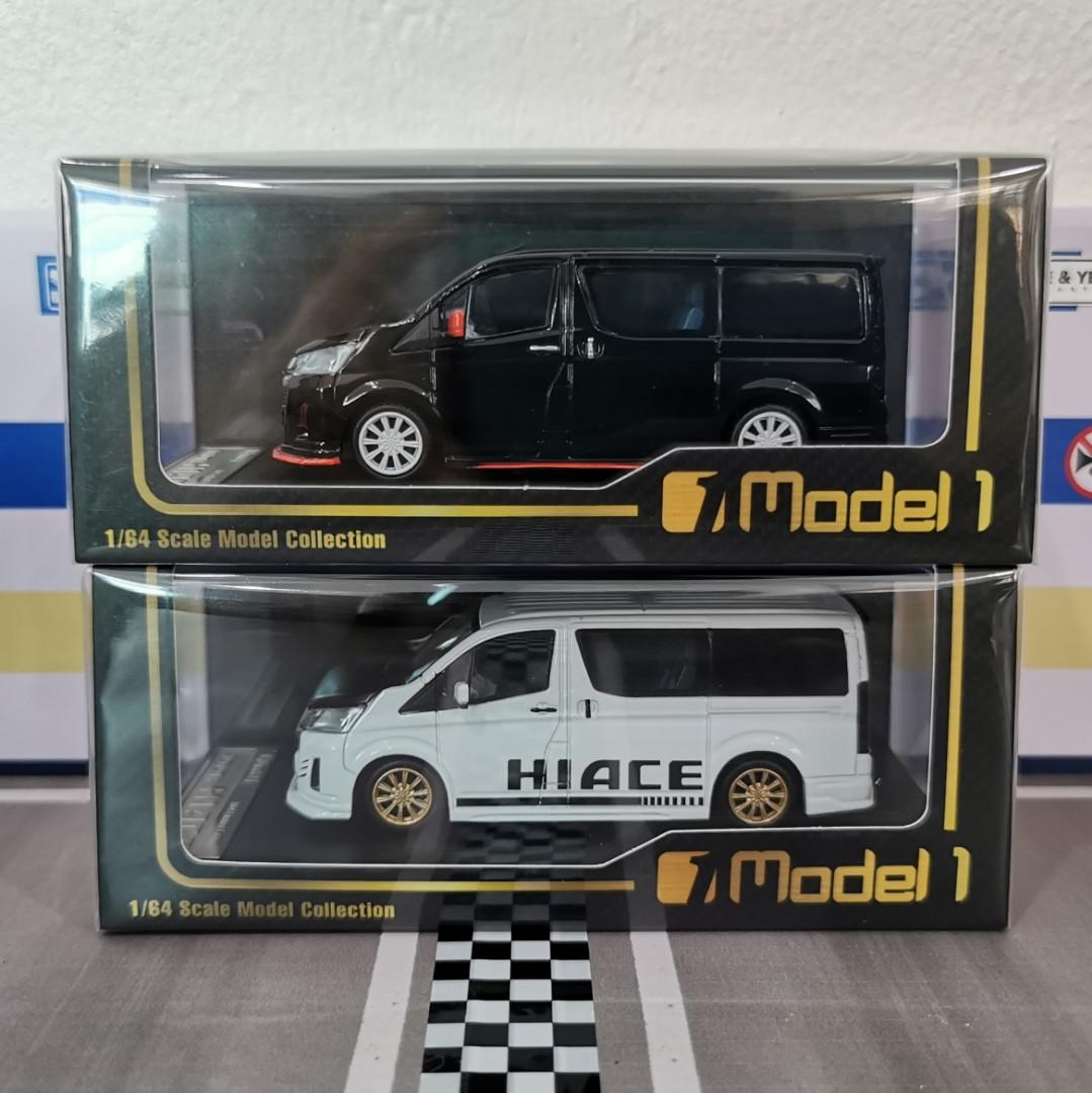 1/64 One Model Toyota Hiace Diecast Scale Model Toy Car, Hobbies & Toys ...
