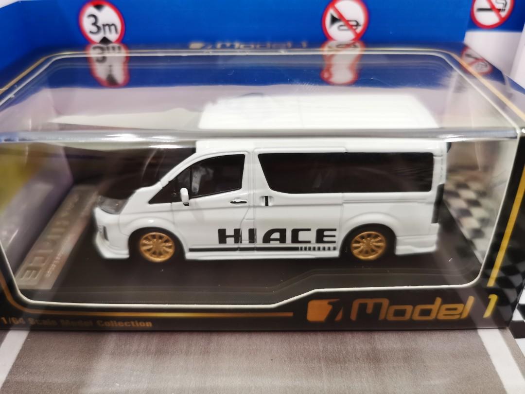 1/64 One Model Toyota Hiace Diecast Scale Model Toy Car, Hobbies & Toys ...