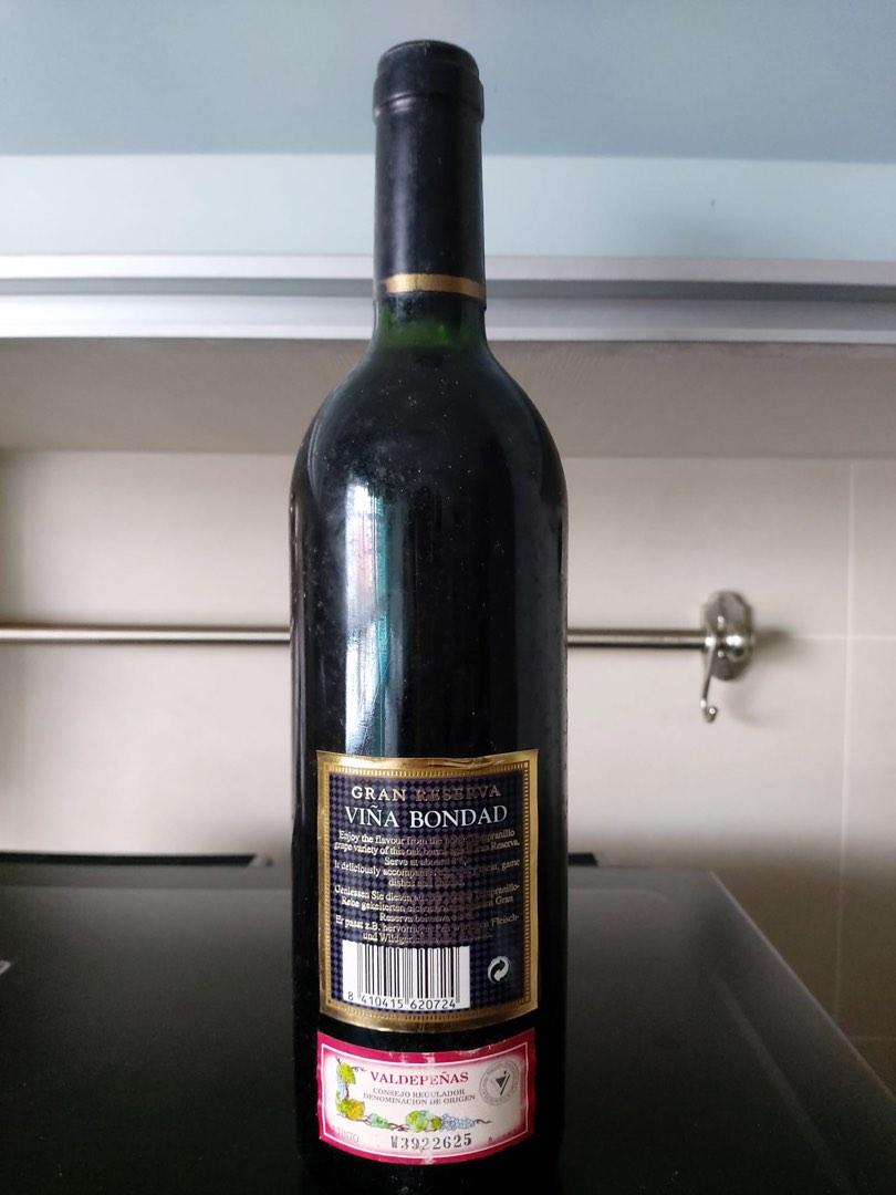 1990 Vina Bondad Gran Reserva 75cl 12.5%, Food & Drinks, Alcoholic ...