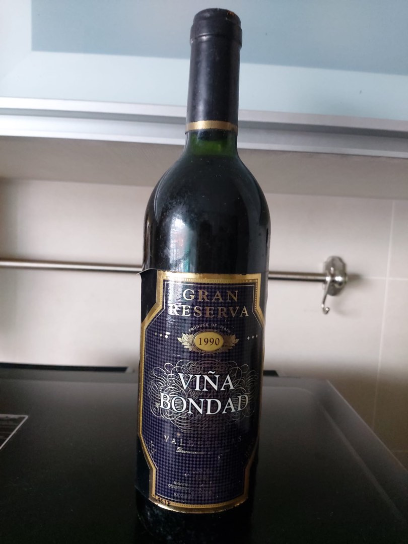 1990 Vina Bondad Gran Reserva 75cl 12.5%, Food & Drinks, Alcoholic ...