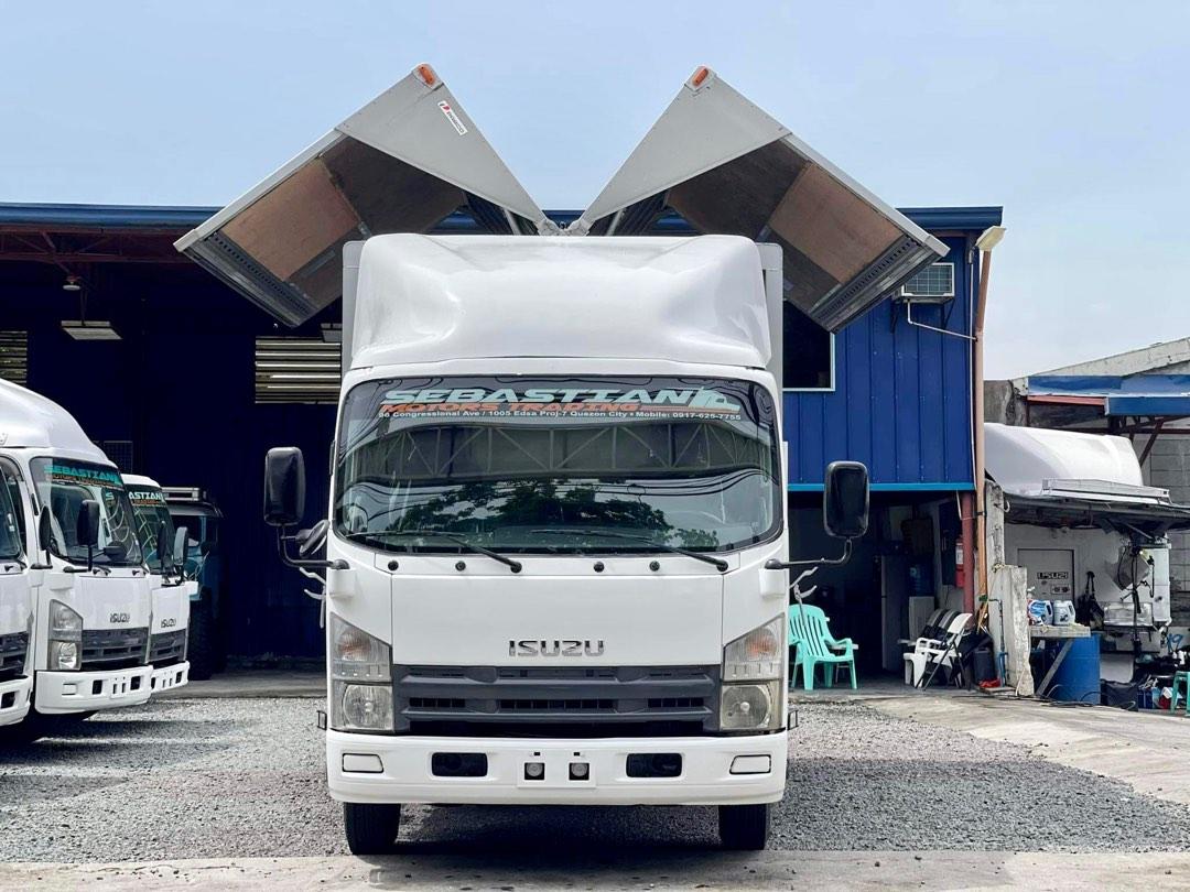 2022 Isuzu Elf Aluminum Wing Van 14.8ft. N-Series NPR 6 Stud, Special ...