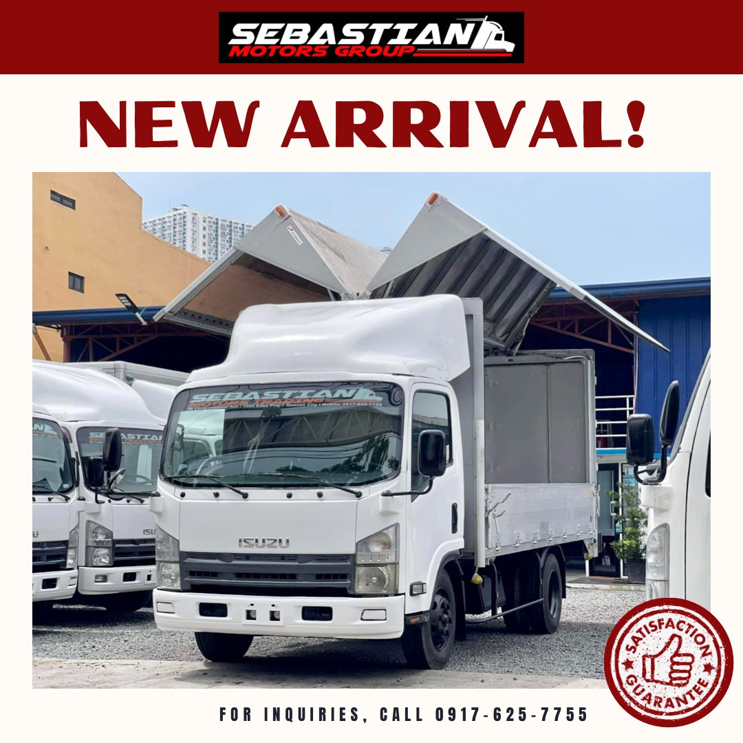 2022 Isuzu Elf Aluminum Wing Van 14.8ft. N-Series NPR 6 Stud, Special ...