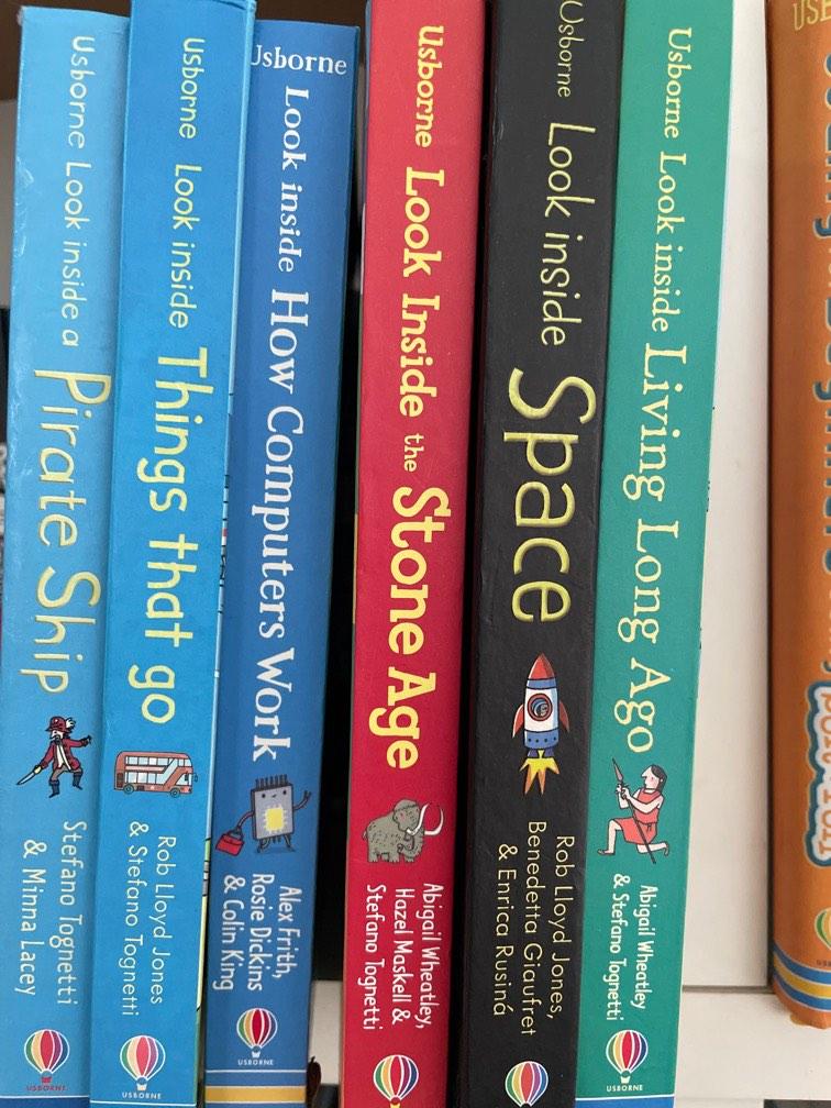 25 Usborne Look Inside lift-the-flaps children books, Hobbies & Toys ...