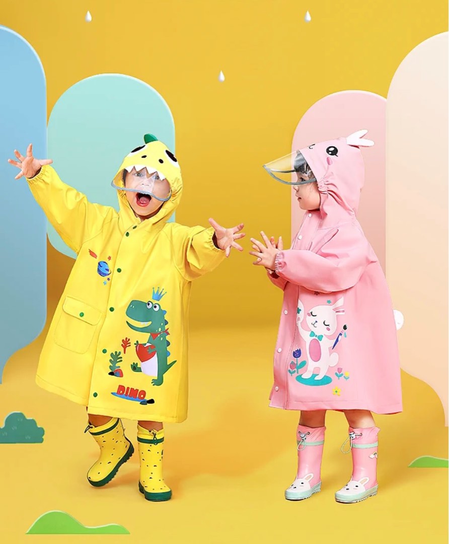3D Cartoon Raincoat (Pre-Order), Babies & Kids, Babies & Kids Fashion on Carousell