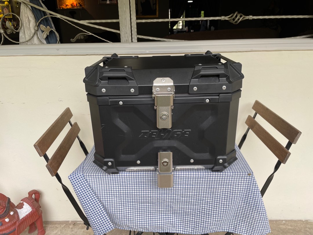 45L motorcycle box, Motorcycles, Motorcycle Accessories on Carousell