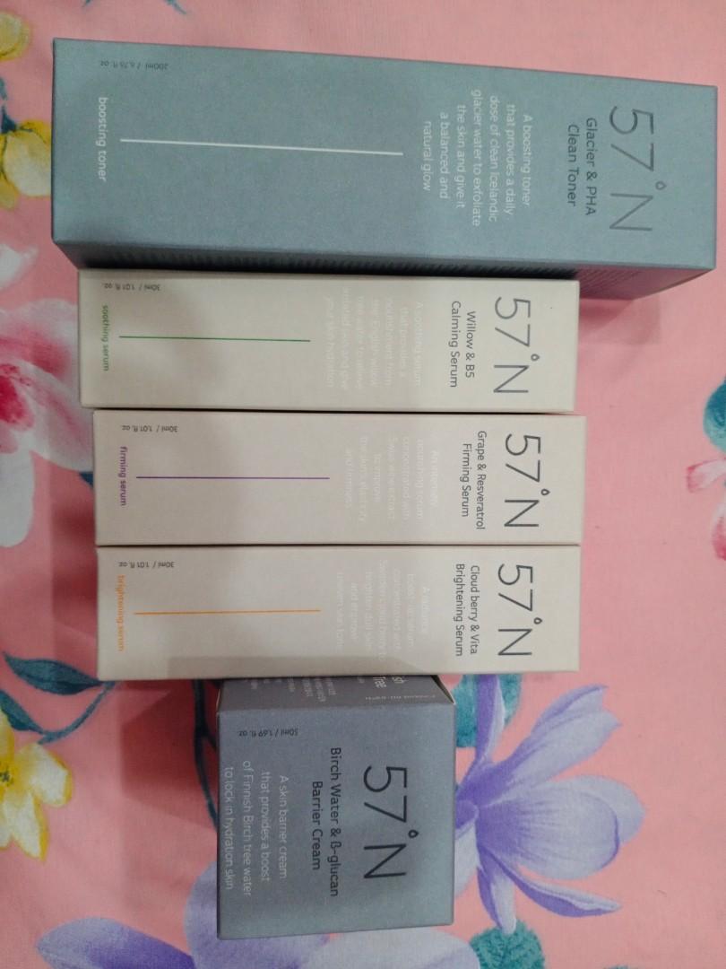 57N skincare set, Beauty & Personal Care, Face, Face Care on Carousell