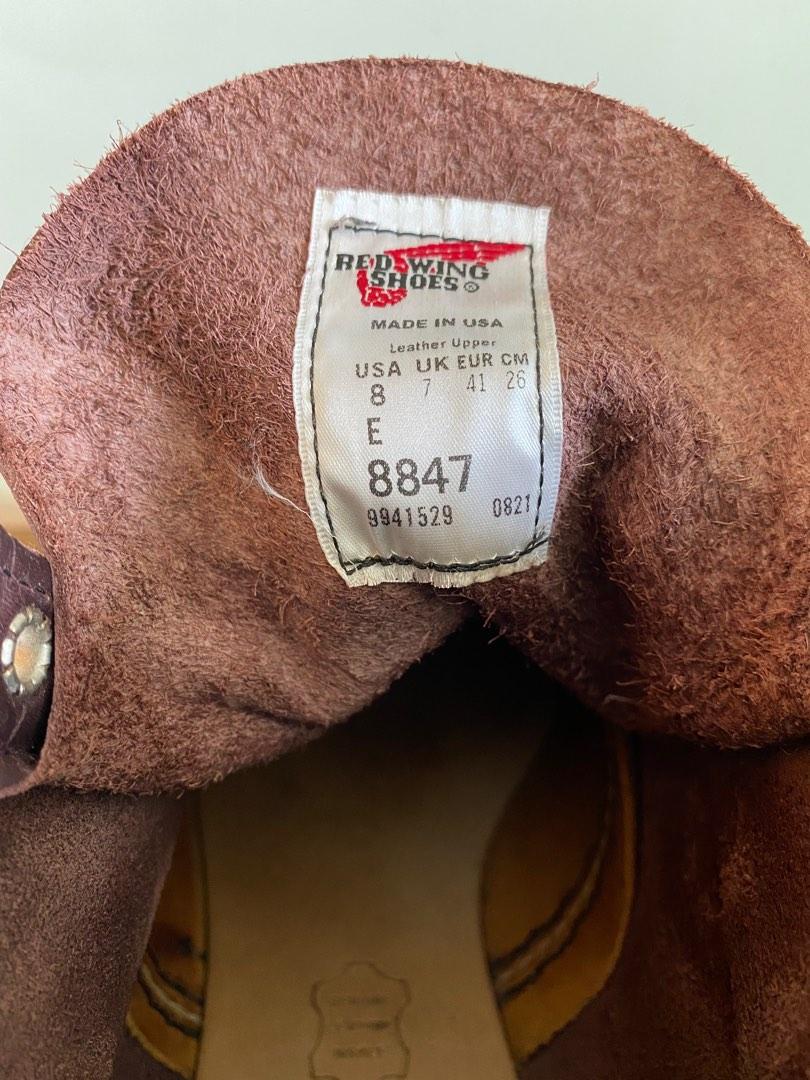 99% New RED WING 8847 6" CLASSIC MOC BOOT, 男裝, 鞋, 靴 on Carousell