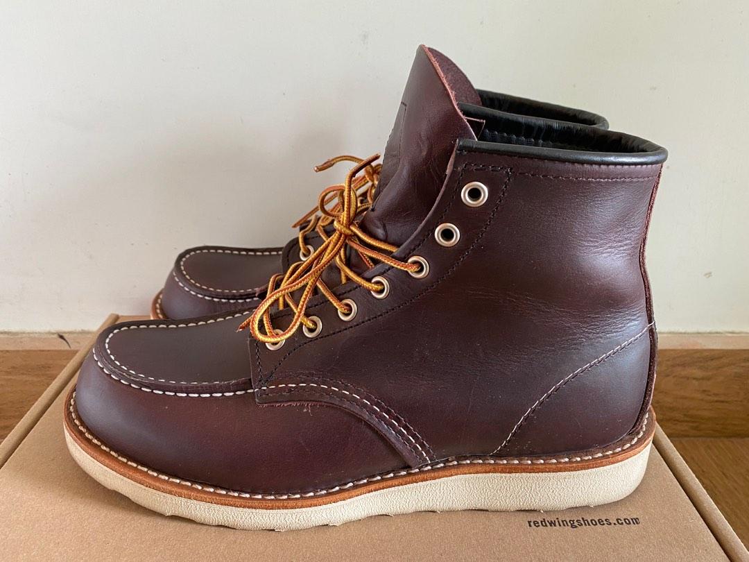 99% New RED WING 8847 6" CLASSIC MOC BOOT, 男裝, 鞋, 靴 on Carousell