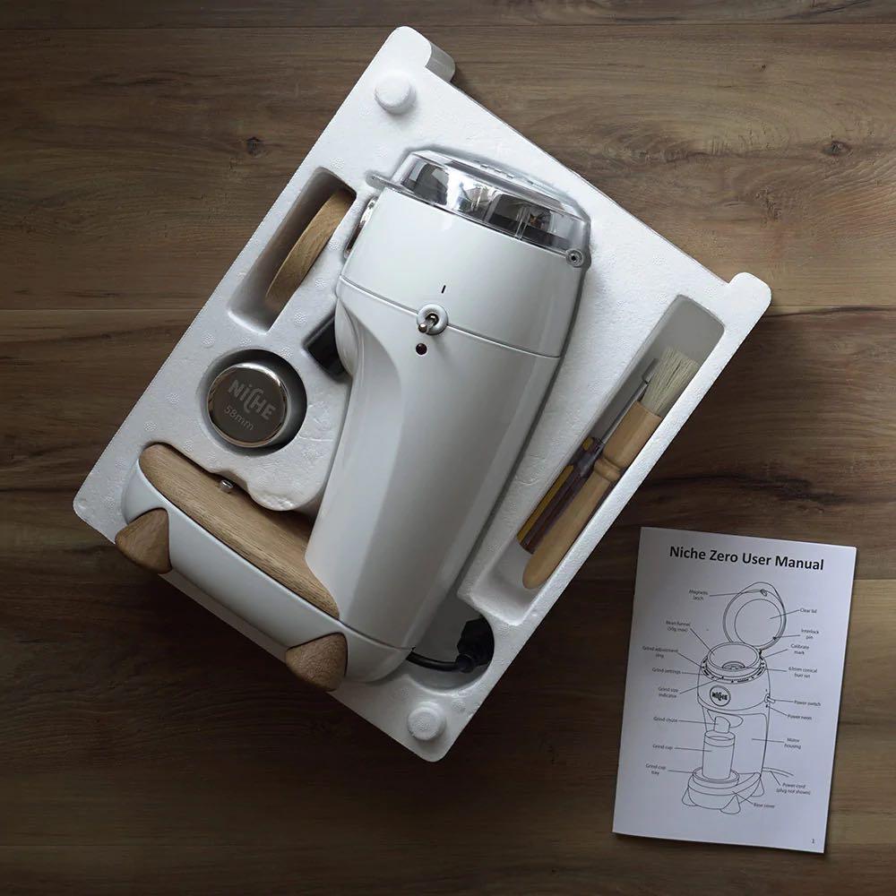 [預訂] Niche Zero NG63 磨豆機 coffee grinder, 家庭電器, 廚房電器, 咖啡機及咖啡壺 - Carousell